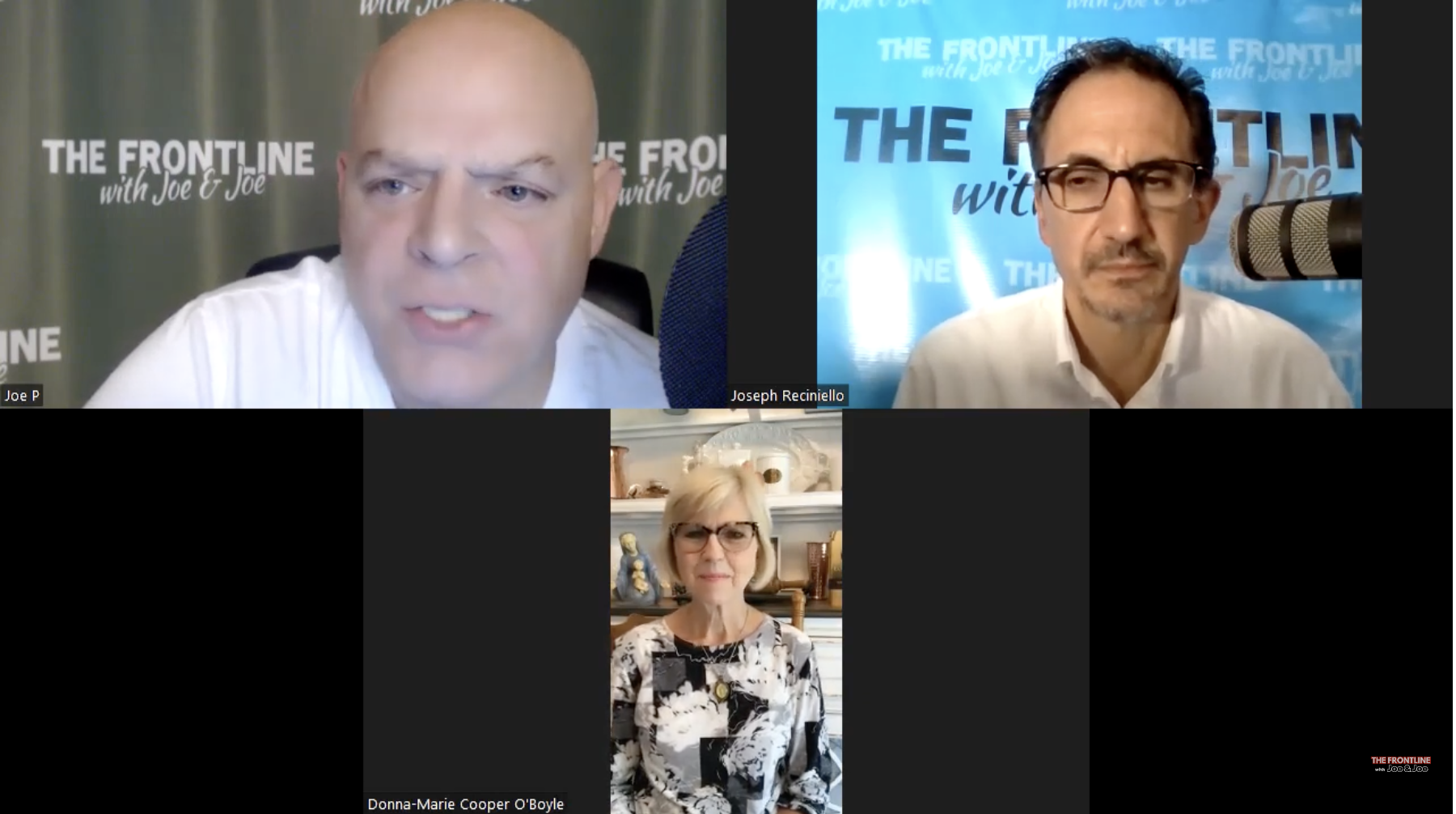 Radio Chat with Joe and Joe on the "Frontline" - Donna-Marie Cooper O ...