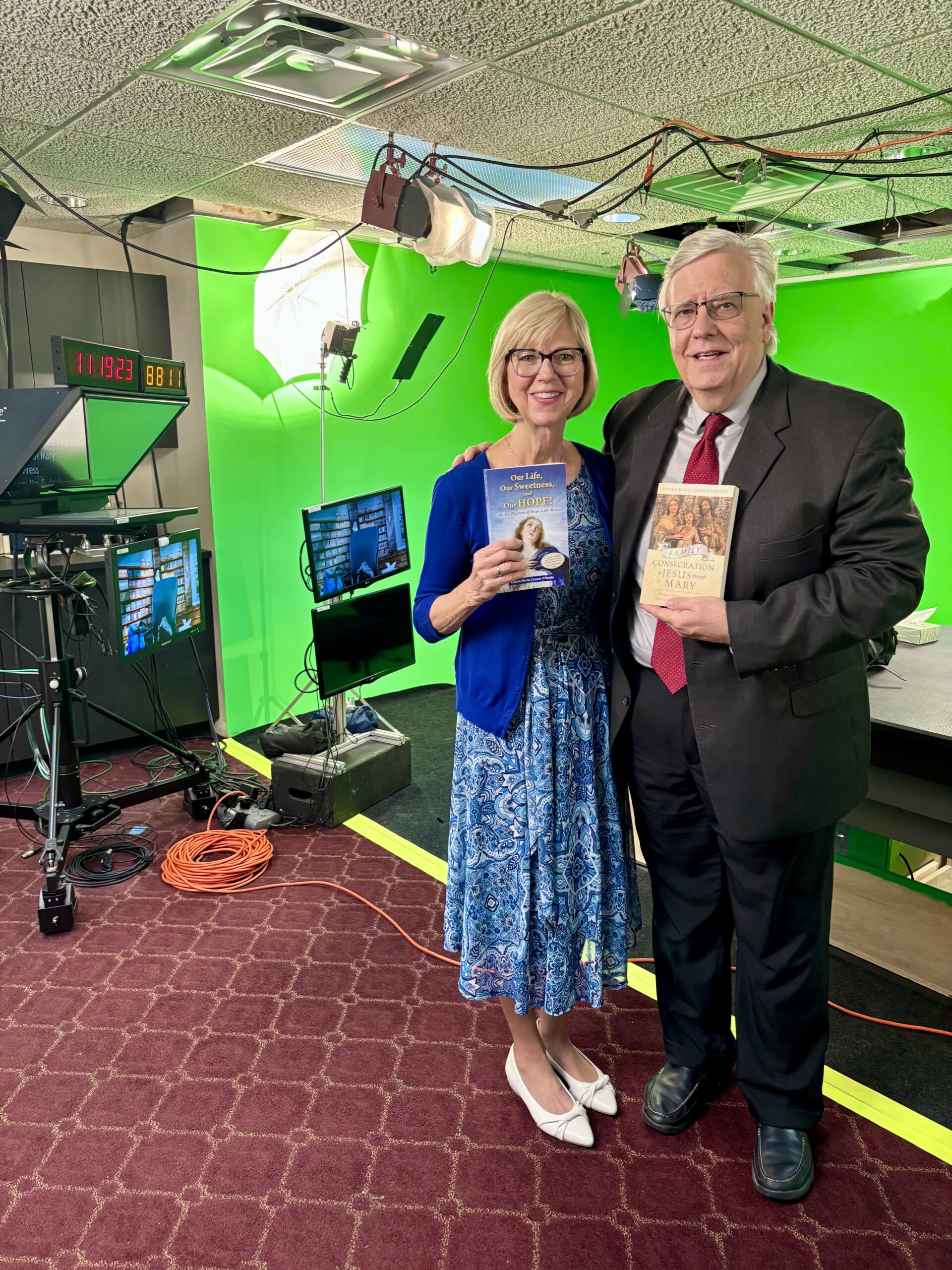 My recent EWTN Bookmark show - Donna-Marie Cooper O'BoyleDonna-Marie ...
